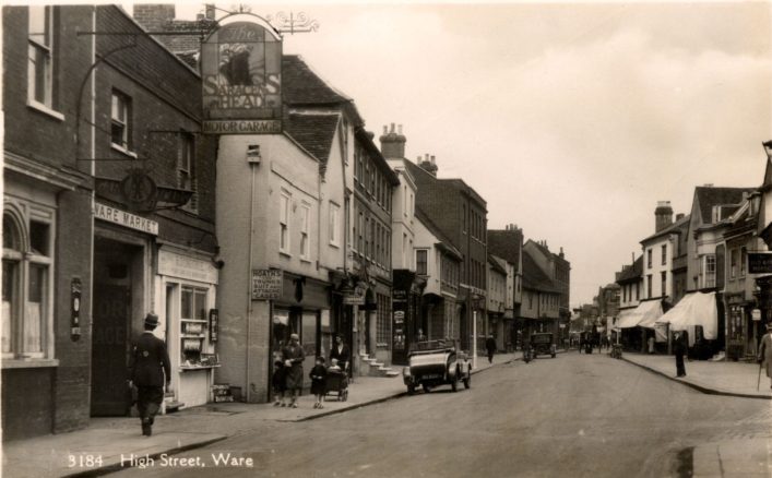 The old Saracen's Head | Pubs, Ware | Herts Memories