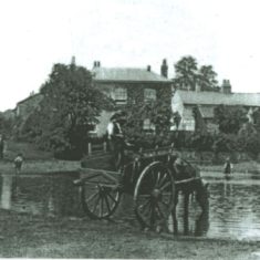 New Road & the village pond | Woolmer Green | Herts Memories