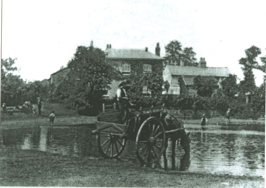 New Road & the village pond | Woolmer Green | Herts Memories