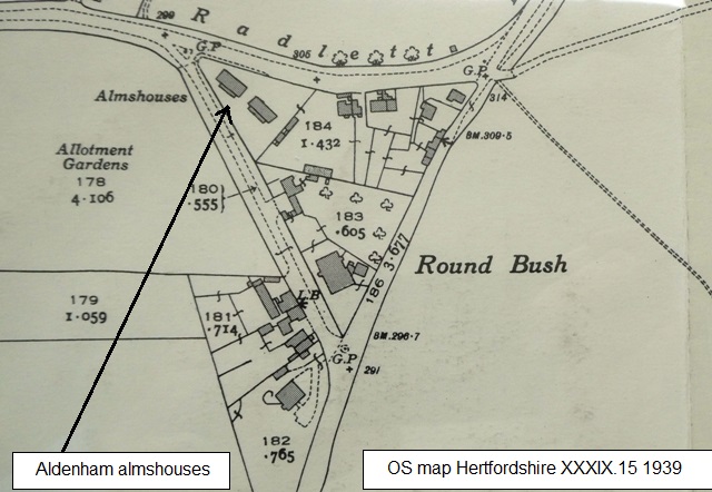 Aldenham. Roundbush | Almshouses, Aldenham | Herts Memories