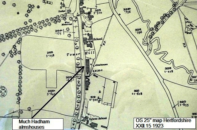 Much Hadham. Parish | Almshouses, Much Hadham | Herts Memories