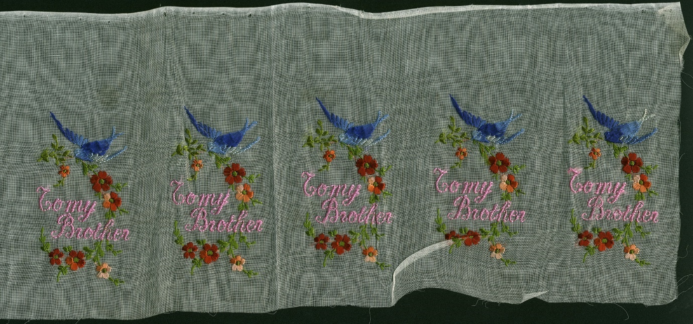 Embroidered Postcards | Embroidered Postcard project | Herts Memories