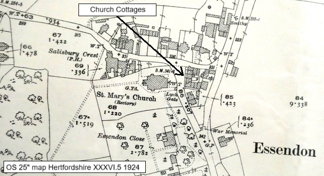 Essendon. Church | Almshouses, Essendon | Herts Memories