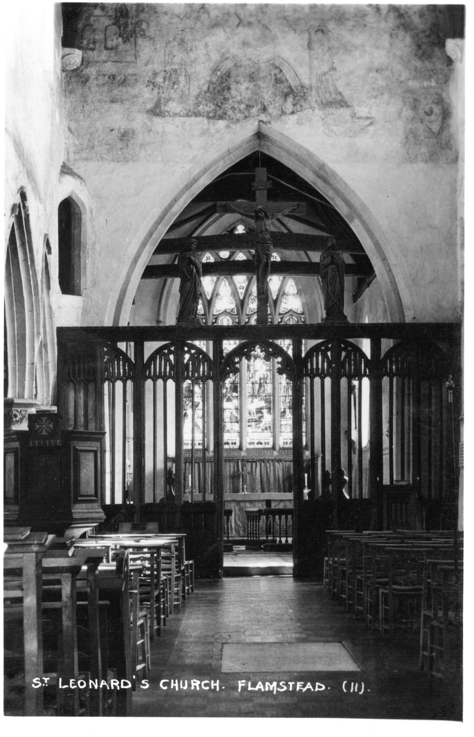 Rood screen | St Leonard's Church | Herts Memories