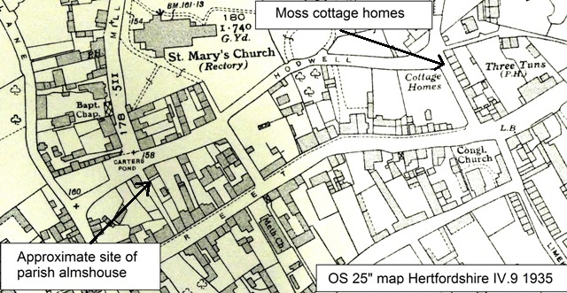 Ashwell. Parish | Almshouses, Ashwell | Herts Memories