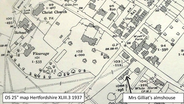 Chorleywood. Mrs Gilliat | Almshouses, Chorleywood | Herts Memories
