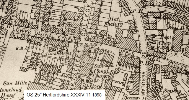St Albans. Richard Raynshaw | Almshouses, St Albans | Herts Memories