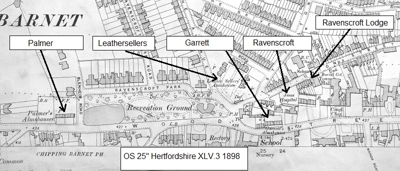 Chipping Barnet. Eleanor Palmer | Almshouses, Barnet | Herts Memories