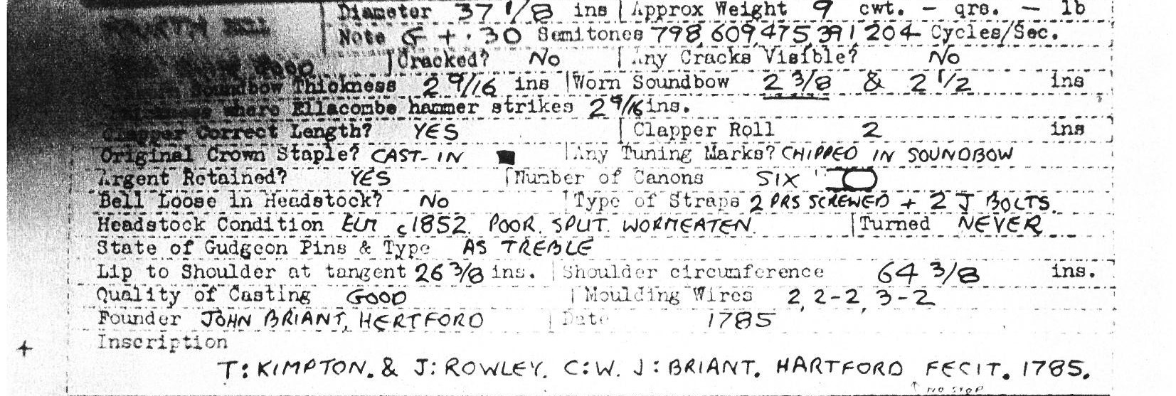 The bells of Watton at Stone | Watton at Stone | Herts Memories