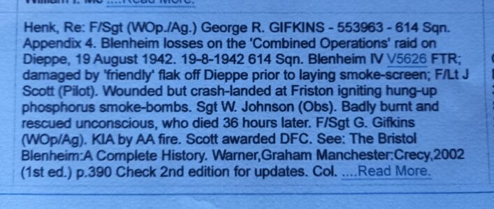 George Richard Gifkins | World War Two, Hertford | Herts Memories