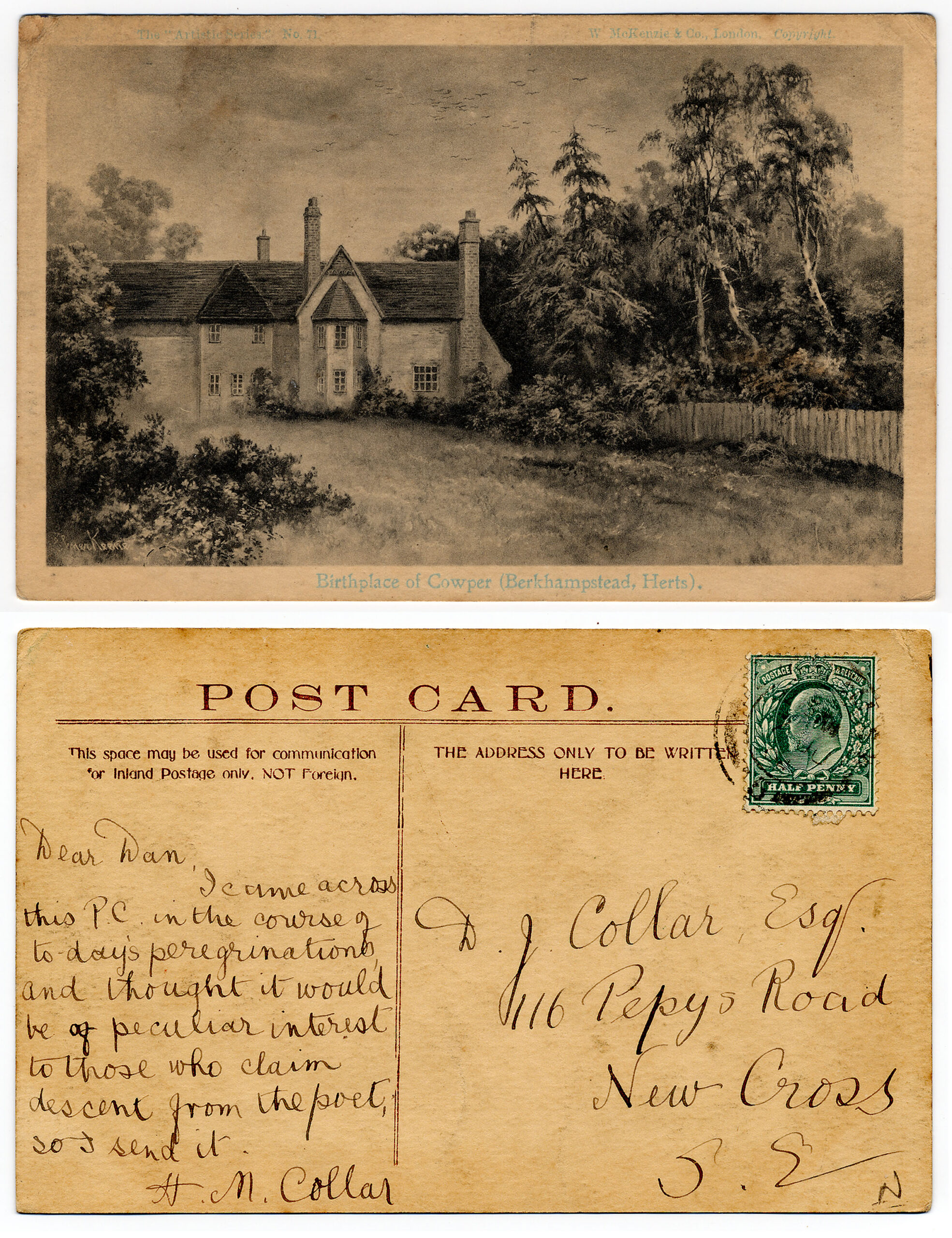 Postcards from the Past | New contributions, Diaries and Letters ...