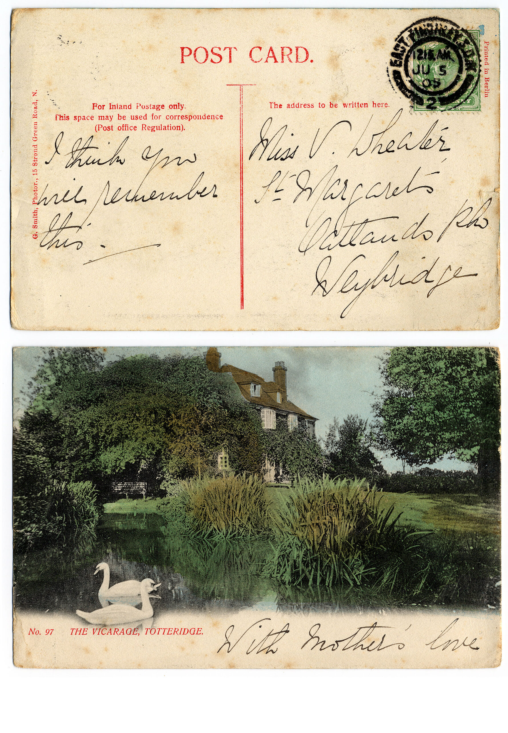 Postcards from the Past | New contributions, Diaries and Letters ...