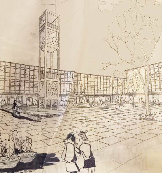 Stevenage Clock Tower | New Jerusalems: Stevenage New Town, Royalty ...