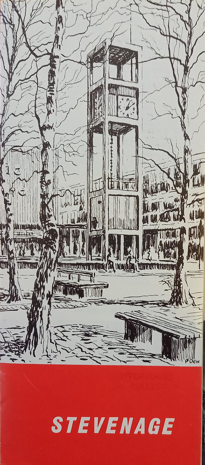 Stevenage Clock Tower | New Jerusalems: Stevenage New Town, Royalty ...