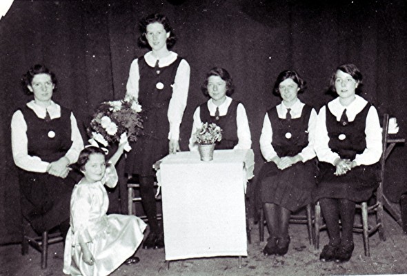 Girls School Prefects | Redbourn Girls' Schools | Herts Memories