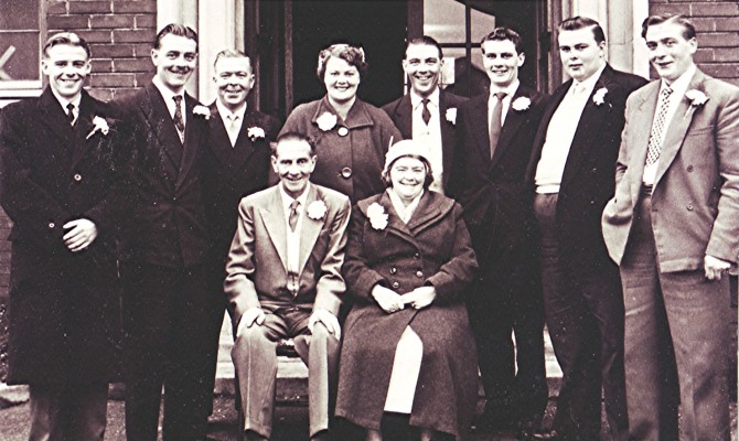 Archer family | Redbourn Weddings A-C | Herts Memories