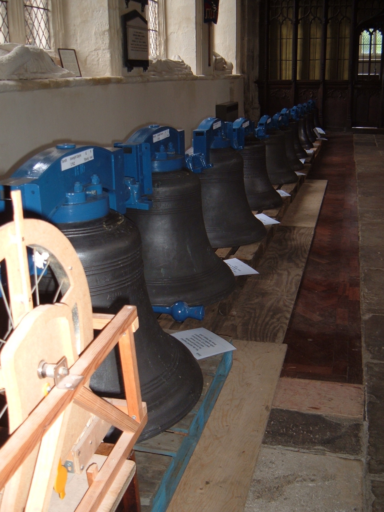 St. Mary's Church Bells | Churches and places of worship, Bell-Ringing ...