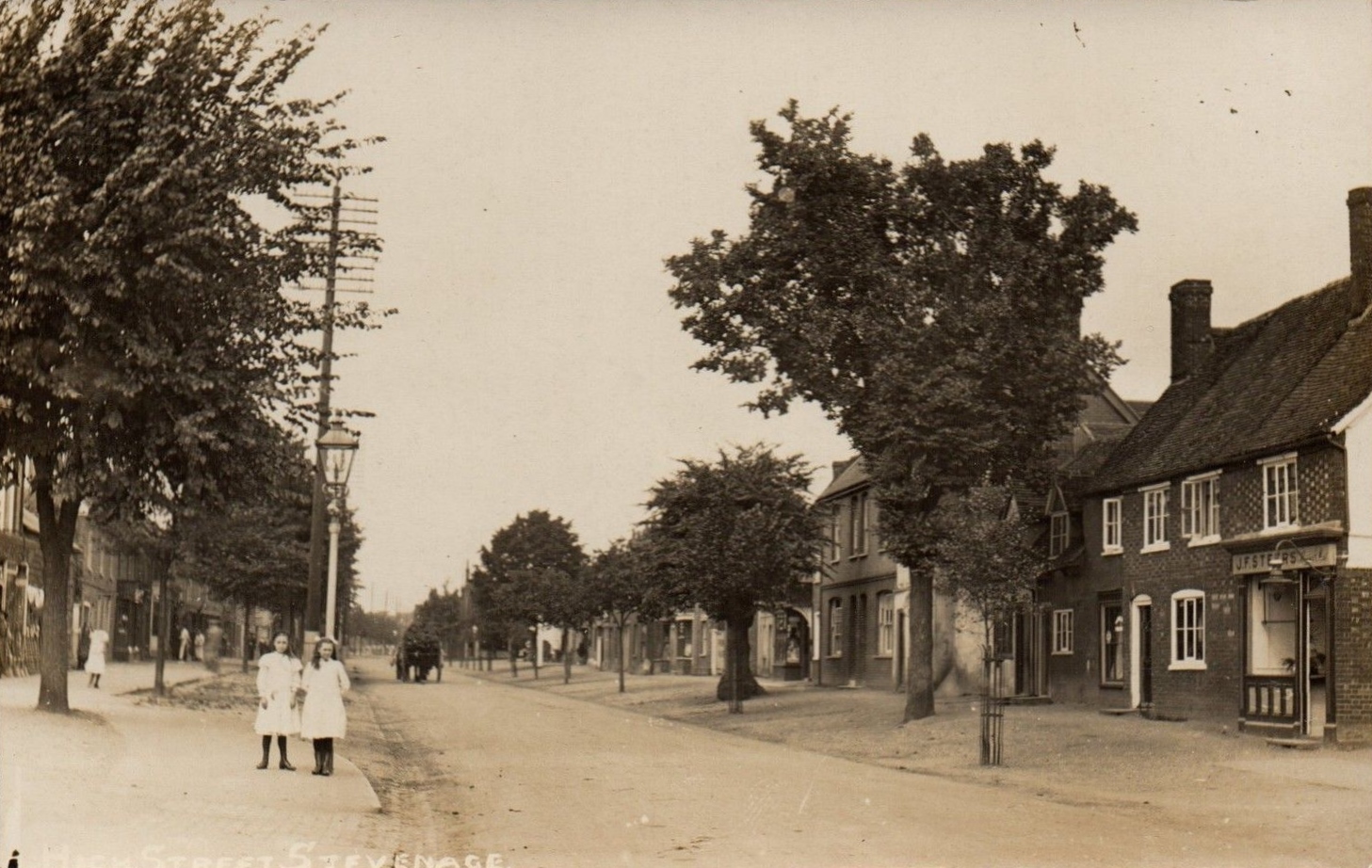 Stevenage High Street in Edwardian Times | Stevenage | Herts Memories
