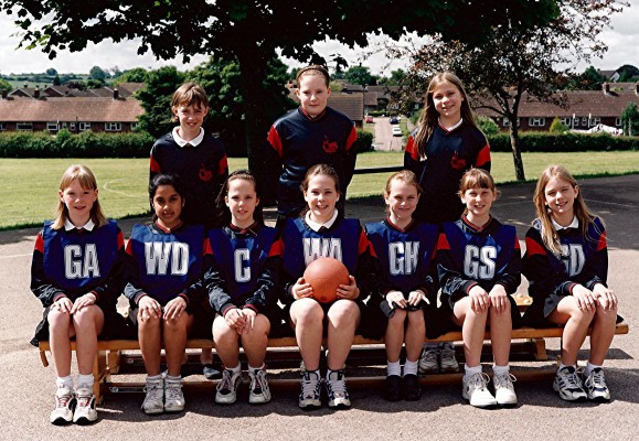 Junior School Netball Team | Redbourn Junior School Sports | Herts Memories