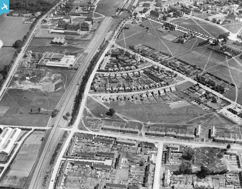 1925 Aerial Photographs of Letchworth | Aerial Views of Letchworth ...