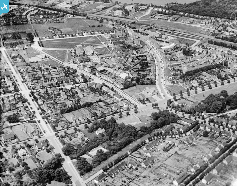 1925 Aerial Photographs of Letchworth | Aerial Views of Letchworth ...