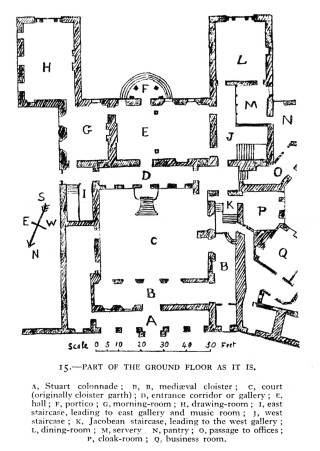 Maps and plans of Hitchin Priory | Documents from the Delme Radcliffe ...