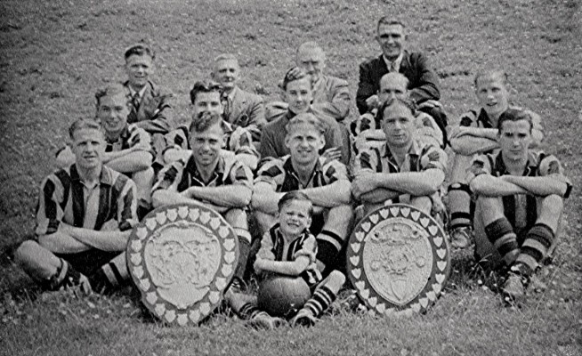 Football Club Team c.1950 | Redbourn Football | Herts Memories