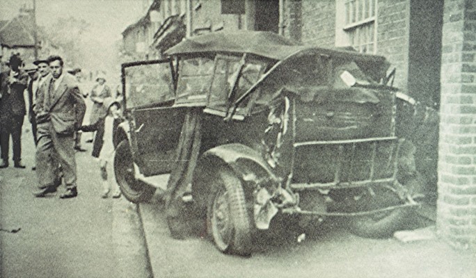 Model T Ford Accident | Redbourn Cars | Herts Memories