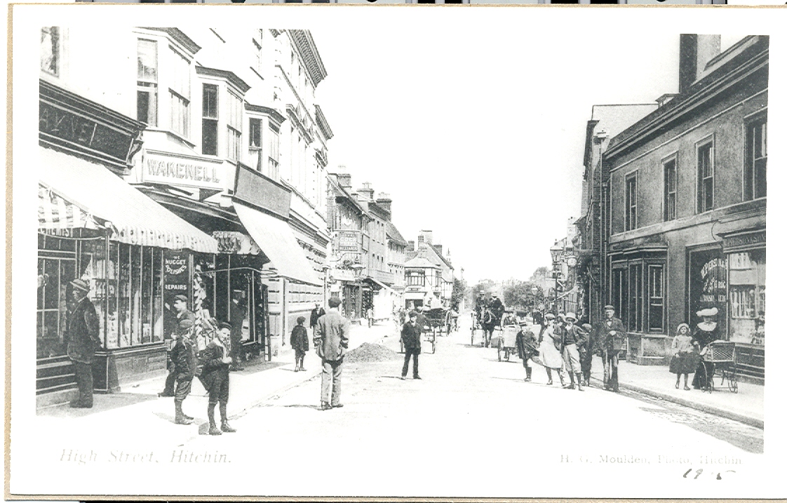 Hitchin's High Street: a 1911 snapshot. | Shops, Hitchin | Herts Memories