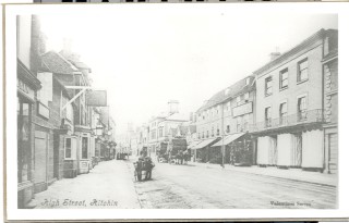 Hitchin's High Street: a 1911 snapshot. | Shops, Hitchin | Herts Memories