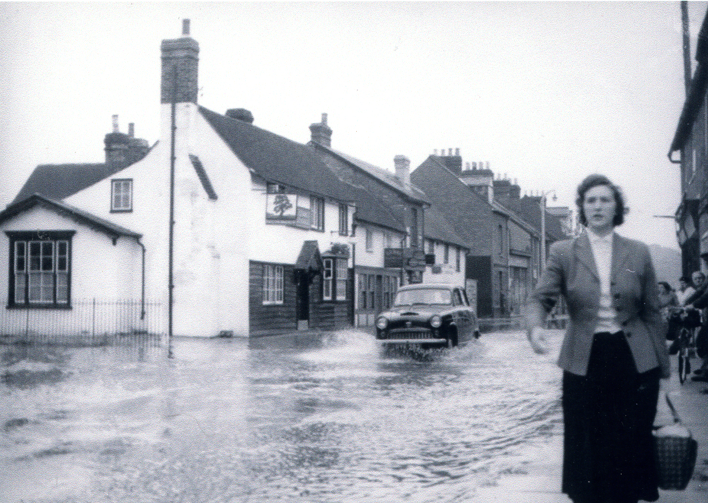 Walking down the High Street | Stanstead Abbotts | Herts Memories