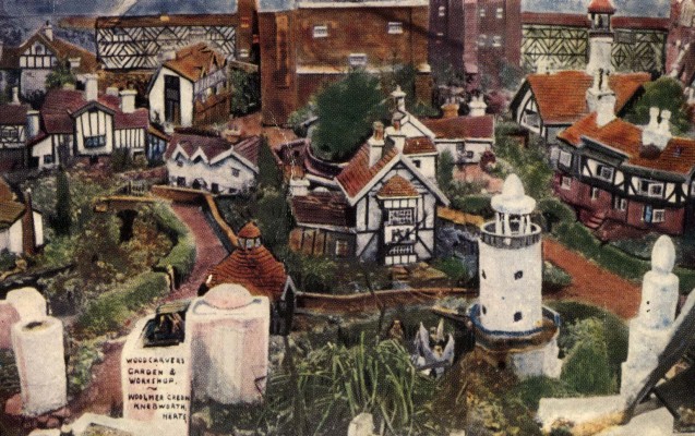 Harry Macdonald the Woodcarver | Woolmer Green | Herts Memories